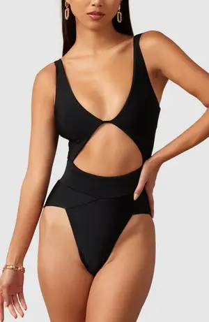 MBM SWIM MBM Swim Aspire One-Piece Swimsuit Black
