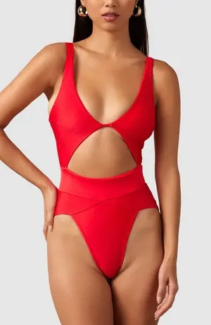 MBM SWIM Aspire One-piece Swimsuit - Red