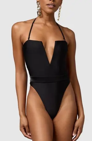 MBM SWIM MBM Swim Karma One-Piece Swimsuit Black