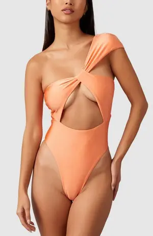 MBM SWIM Aurora One-piece Swimsuit - Coral