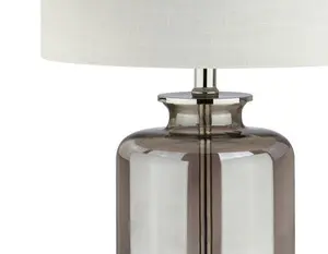 JONATHAN Y Marsh Glass Led Table Lamp