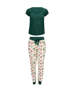 ADORE ME Caileigh T-shirt & Joggers Pajama Set