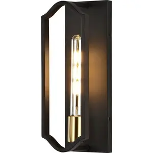JONATHAN Y Chloe 1-light Modern Bohemian Iron Led Sconce - Oil Rubbed Bronze/brass Gold