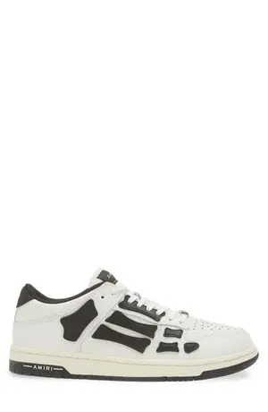 Amiri Skel Low Top Sneakers - White/black