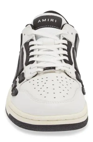Amiri Skel Low Top Sneakers - White/black
