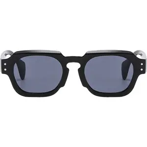 FIFTH & NINTH Fifth & Ninth Echo Polarized Rectangle Sunglasses Black