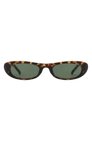FIFTH & NINTH Oversized Oval Sunglasses - Torte