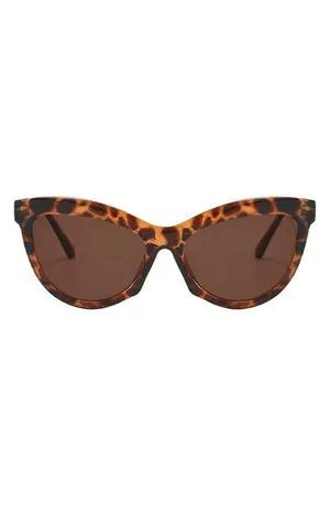 FIFTH & NINTH Fifth & Ninth Pippa Oversized Cat Eye Sunglasses Torte