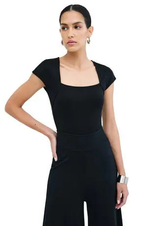 MARCELLA Kiana Square Neck Top