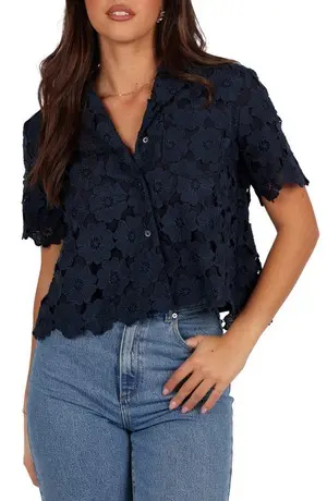 Petal & Pup Trimmed Shirts For Women