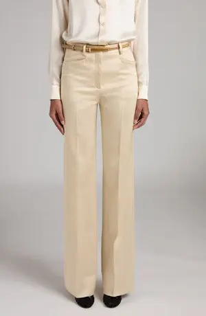 TOM FORD Silk & Virgin Wool Bootcut Trousers
