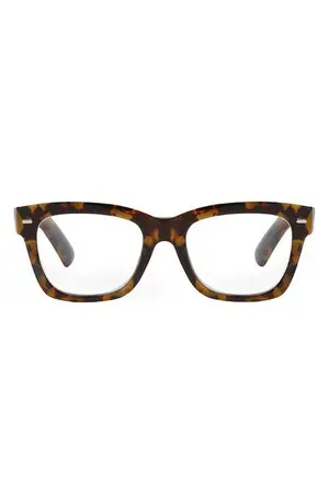 FIFTH & NINTH Shiloh Square Blue Light Blocking Glasses - Torte