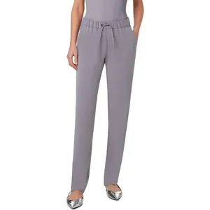 Akris Mike Split Hem Crepe Pants