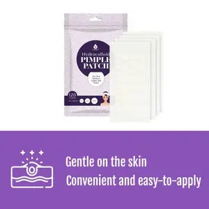 PURSONIC 120-count Multi-size Pimple Patches 5-pack - Multicolor