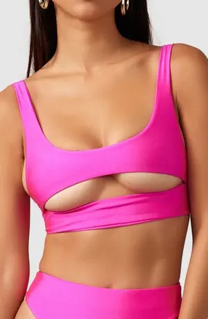MBM SWIM Lucky Bikini Top - Magenta