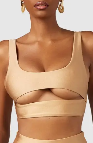 MBM SWIM Lucky Bikini Top - Sand