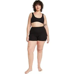 NUDEA Organic Cotton Boyfriend Boxer Short - Black