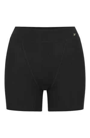 NUDEA Organic Cotton Boyfriend Boxer Short - Black