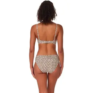 SUNSETS Sunsets Unforgettable Shirred Bikini Bottom Sand Drift