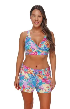 SUNSETS Sunsets Laguna Swim Short Bottom Aloha Vista