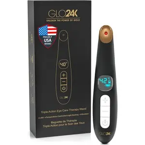 GLO24K Triple Action Eye Care Therapy Wand - Na