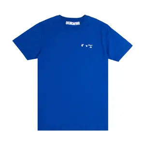 Off-White Logo Slim Tee - Blue