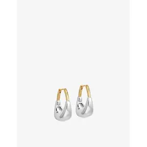 Astley Clarke Aurora U-hoop Earrings - Yellow Gold Vermeil