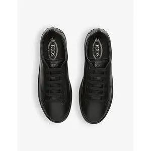 TOD'S Allacciata Cassetta Leather Low-top Trainers
