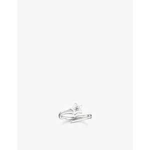 THOMAS SABO Star Ring - Silver Enamel & Cz