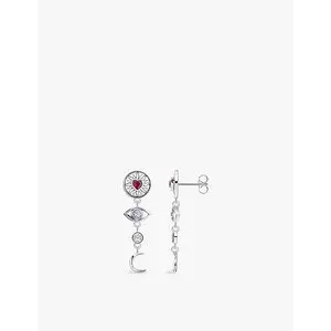 THOMAS SABO Talisman Drop Earrings - 925 Silver & Cz