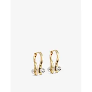 Astley Clarke 18ct And Sterling Silver Hoop Earrings - Yellow Gold Vermeil