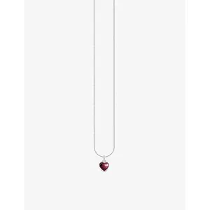 THOMAS SABO Heart Sterling Silver And Zirconia Pendant Necklace - 925 Silver & Cz