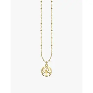 THOMAS SABO Tree Of Love Pendant Necklace - Gold-plated Silver