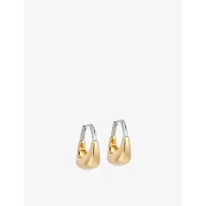 Astley Clarke Aurora U-hoop Earrings - Yellow Gold Vermeil
