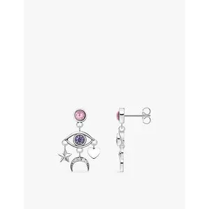 THOMAS SABO Cosmic Talismans Drop Earrings - 925 Silver & Cz