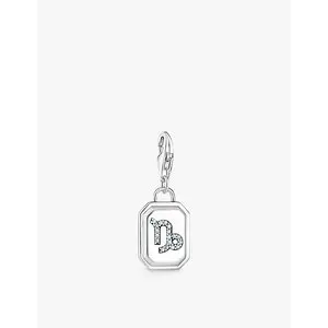 THOMAS SABO Capricorn Pendant Charm - 925 Silver & Cz