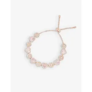 APM MONACO Heart And Dot Bracelet - Rose Gold