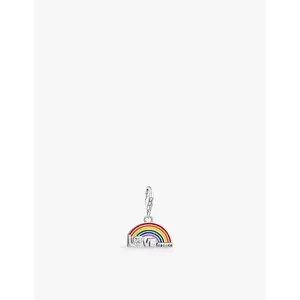 THOMAS SABO Love Rainbow Charm - Silver Cz & Enamel