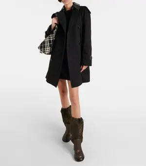 Burberry Check Knee-high Boots