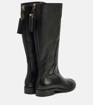 See By Chloé Tassel Leather Knee-high Boots