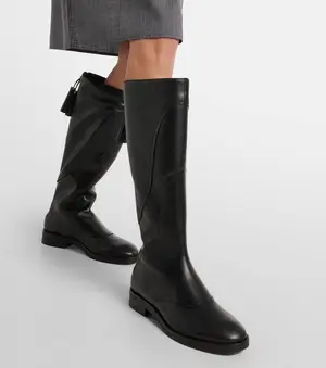 See By Chloé Tassel Leather Knee-high Boots