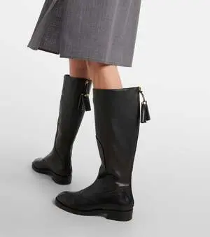 See By Chloé Tassel Leather Knee-high Boots