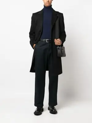 BALLANTYNE Turtleneck Pullover Blue