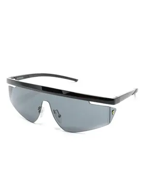 SCUDERIA FERRARI Wraparound-frame Sunglasses - Black