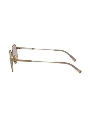 Brunello Cucinelli Hexagonal Sunglasses - Gold