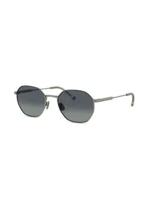 Brunello Cucinelli Hexagonal Sunglasses - Grey