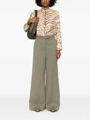 Stella McCartney Tiger-print Shirt - Neutrals