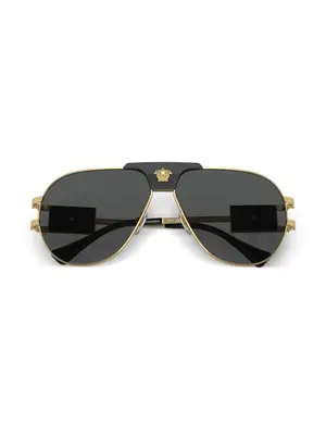 Versace Pilot-frame Sunglasses