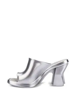 Marc Jacobs X Melissa 90mm Mules - Silver
