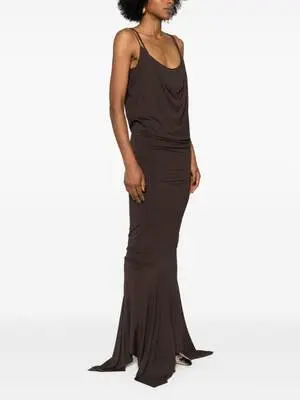 Attico Layered Maxi Dress